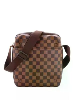 LOUIS VUITTON Trotteur Beaubourg Handbag Damier Crossbody Bag - Brown