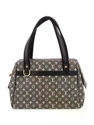 LOUIS VUITTON Josephine Handbag Mini Lin Pm Shoulder Bag - Grey