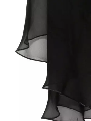 Zuhair Murad Silk Chiffon Long Scarf