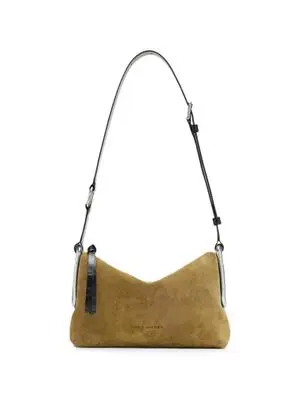 Marc Jacobs Scene Medium Shoulder Bag In Suede Neutrals