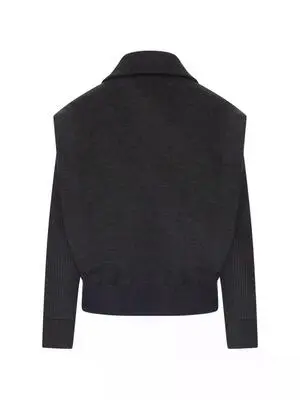Giorgio Armani Wool Zip-up Jacket