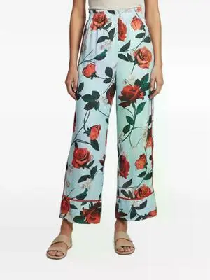 Alice + Olivia Elba Wide-leg Trousers