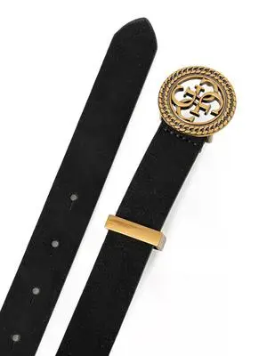 Guess Logo-buckle Belt - Black