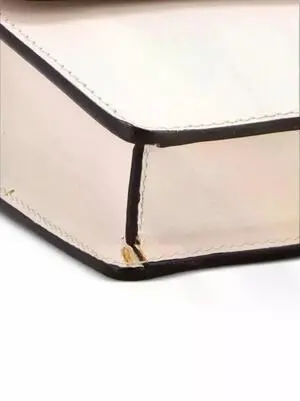 Gucci Sylvie Leather Shoulder Bag - White