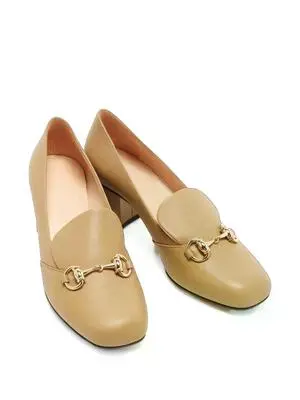 Gucci Horsebit Block Heel Pumps