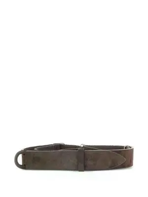 Orciani Suede Belt - Brown
