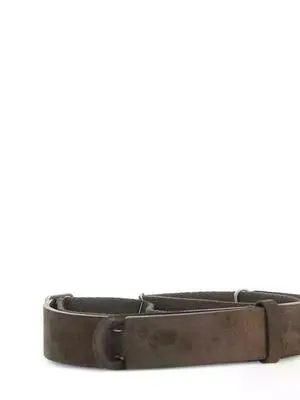 Orciani Suede Belt - Brown