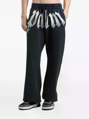 Palm Angels Big Waist Logo Sweatpants