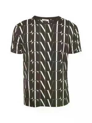 Valentino Garavani Vltn Logo T-shirt - Black