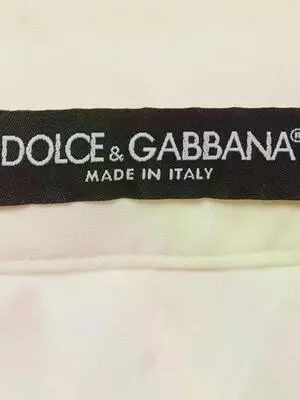 Dolce & Gabbana Floral-print Ruched Mini Skirt
