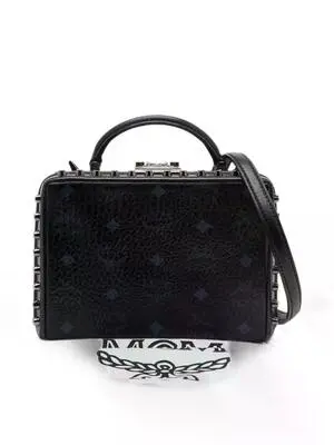 Mcm Berlin Studded Box Shoulder Bag