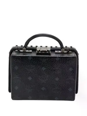 Mcm Berlin Studded Box Shoulder Bag