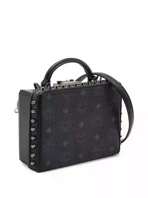 Mcm Berlin Studded Box Shoulder Bag