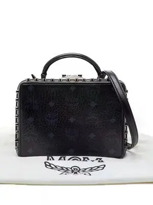 Mcm Berlin Studded Box Shoulder Bag
