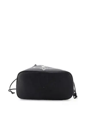 LOUIS VUITTON Neverfull Nm Bicolor Monogram Empreinte Giant Mm Tote Bag - Black