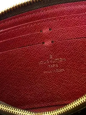 LOUIS VUITTON Clemence Wallet Monogram Canvas Small Wallets