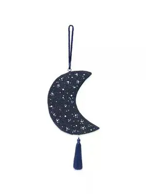 SIMONMILLER Beaded Crescent Wristlet Bag - Blue