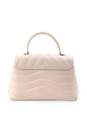 LOUIS VUITTON New Wave Hold Me Top Handle Bag Quilted Leather Satchel