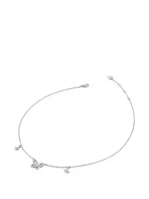 Guess Lily Butterfly Necklace - Silver