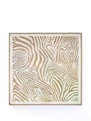Guess Marciano Printed Twill Scarf - Neutrals
