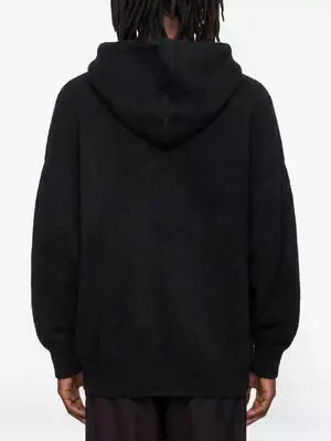 Rick Owens Drawstring Pouch-pocket Hoodie - Black