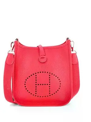 Hermès Evelyne Bag Gen Iii Clemence Tpm Cross Body Bag - Pink