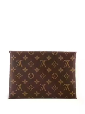 LOUIS VUITTON Monogram Canvas Kirigami Pochette Clutch Bag