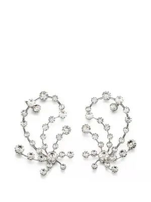 Magda Butrym Crystal-embellished Branching Earrings
