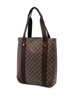 LOUIS VUITTON 2010 Damier Ebene Cabas Beaubourg Tote Bag