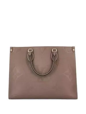 LOUIS VUITTON Onthego Monogram Empreinte Giant Mm Tote Bag