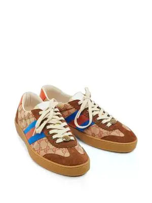 Gucci G74 Gg Canvas Sneakers - Red