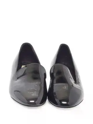 Burberry Pointed-toe Leather Loafers