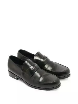 LOUIS VUITTON Major Leather Loafers