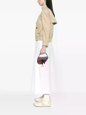 Dior 2019 Mini Oblique Canvas Saddle Bag Satchel