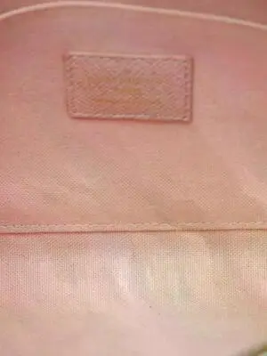 LOUIS VUITTON Damier Azur Pochette Felicie Crossbody Bag - White