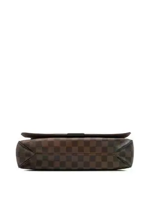 LOUIS VUITTON Damier Ebene Canvas District Mm Crossbody Bag