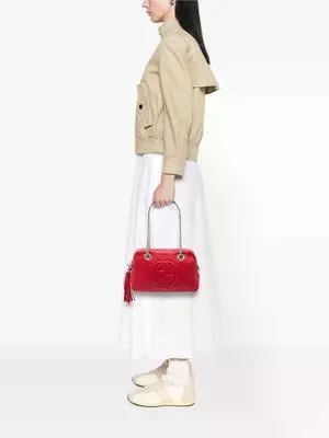 Gucci Calfskin Soho Chain Zip Shoulder Bag