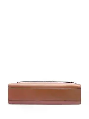 Saint Laurent Smooth Calfskin Manhattan Shoulder Bag - Brown