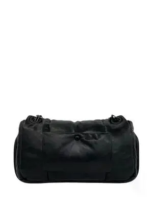 Prada 2013-2026 Nappa Bomber Flap Shoulder Bag - Black