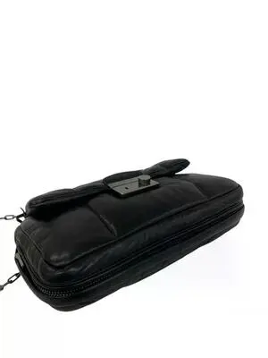 Prada 2013-2026 Nappa Bomber Flap Shoulder Bag