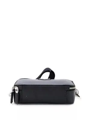 Prada Brique Camera Saffiano Leather Mini Crossbody Bag