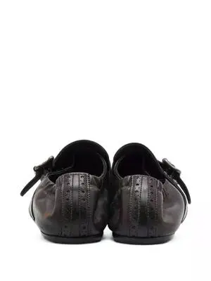 Prada Shuffle Fringed Monk Shoes