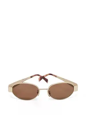 Celine Triomphe Oval Sunglasses