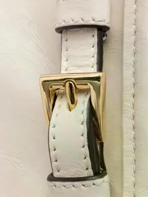 Prada Bonnie Small Leather Handbag - White