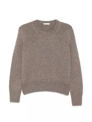 THE ROW Ribbed-knit Crew-neck Pullover