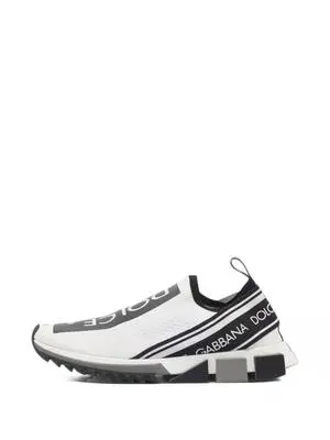 Dolce & Gabbana Sorrento Logo-print Sneakers - White