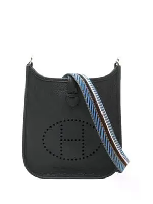 Hermès 2025 Clemence Evelyne I 16 Amazone Crossbody Bag - Black