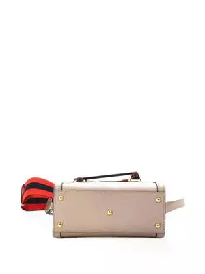 Gucci Diana Mini Bamboo Handle Tote Crossbody Bag - Neutrals