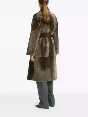 YVES SALOMON Reversible Lacon Shearling Coat