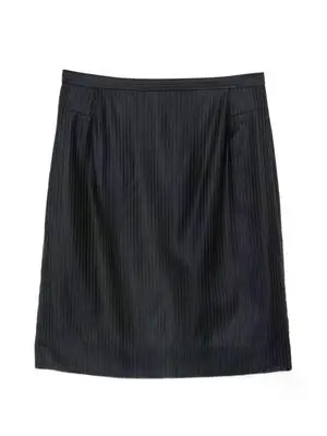 Loro Piana 2000s Pinstripe Skirt